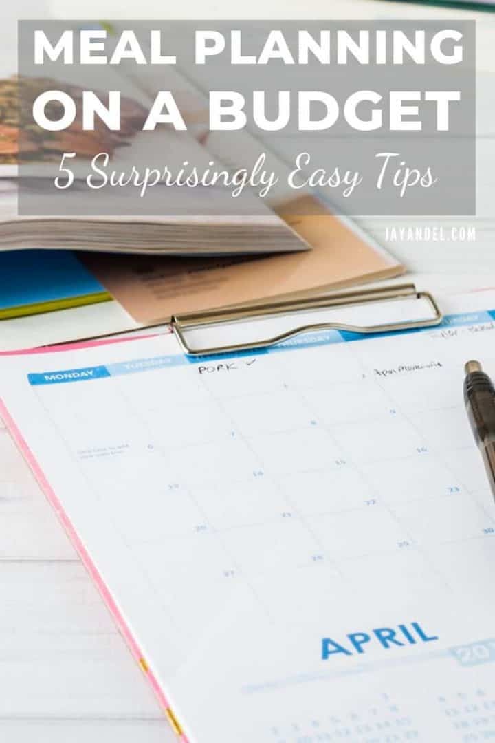 5 Surprisingly Easy Tips to Meal Plan on a Budget - A Crazy Family