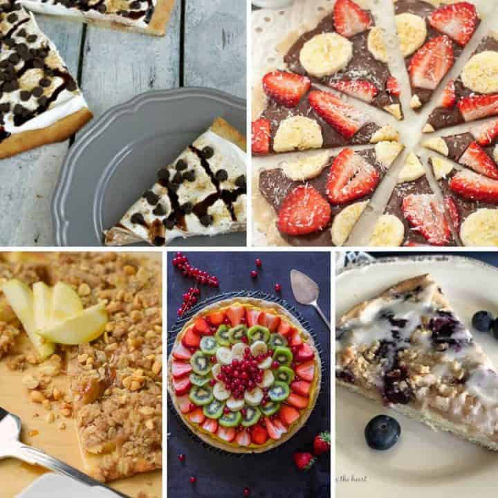 12 Delicious Dessert Pizza Recipes - A Crazy Family