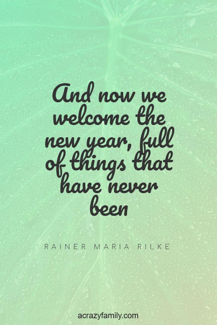 40 Motivational New Year’s Resolution Quotes - A Crazy Family