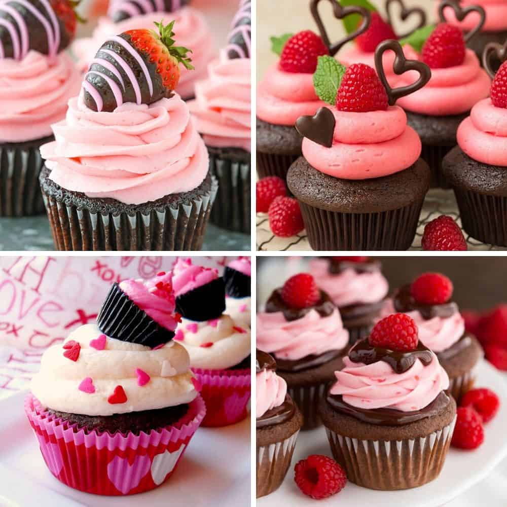 21 Delicious Valentine's Day Cupcakes