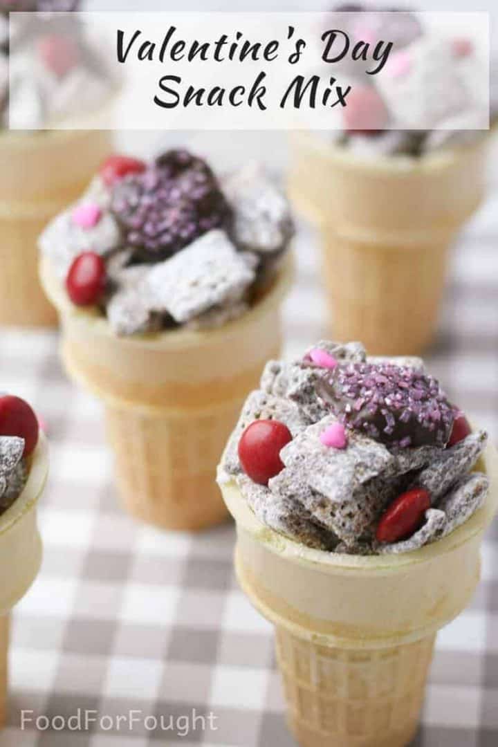 Valentine’s Day Snack Mix - A Crazy Family