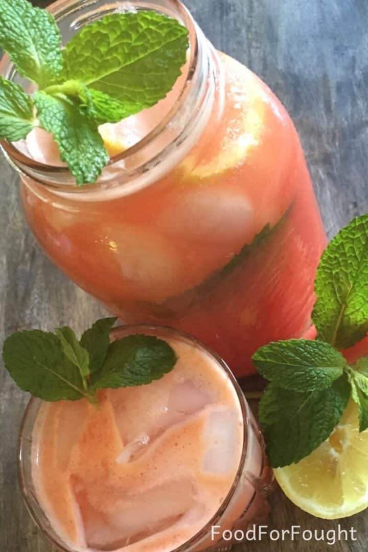 Easy Homemade Blackberry Lemonade - A Crazy Family