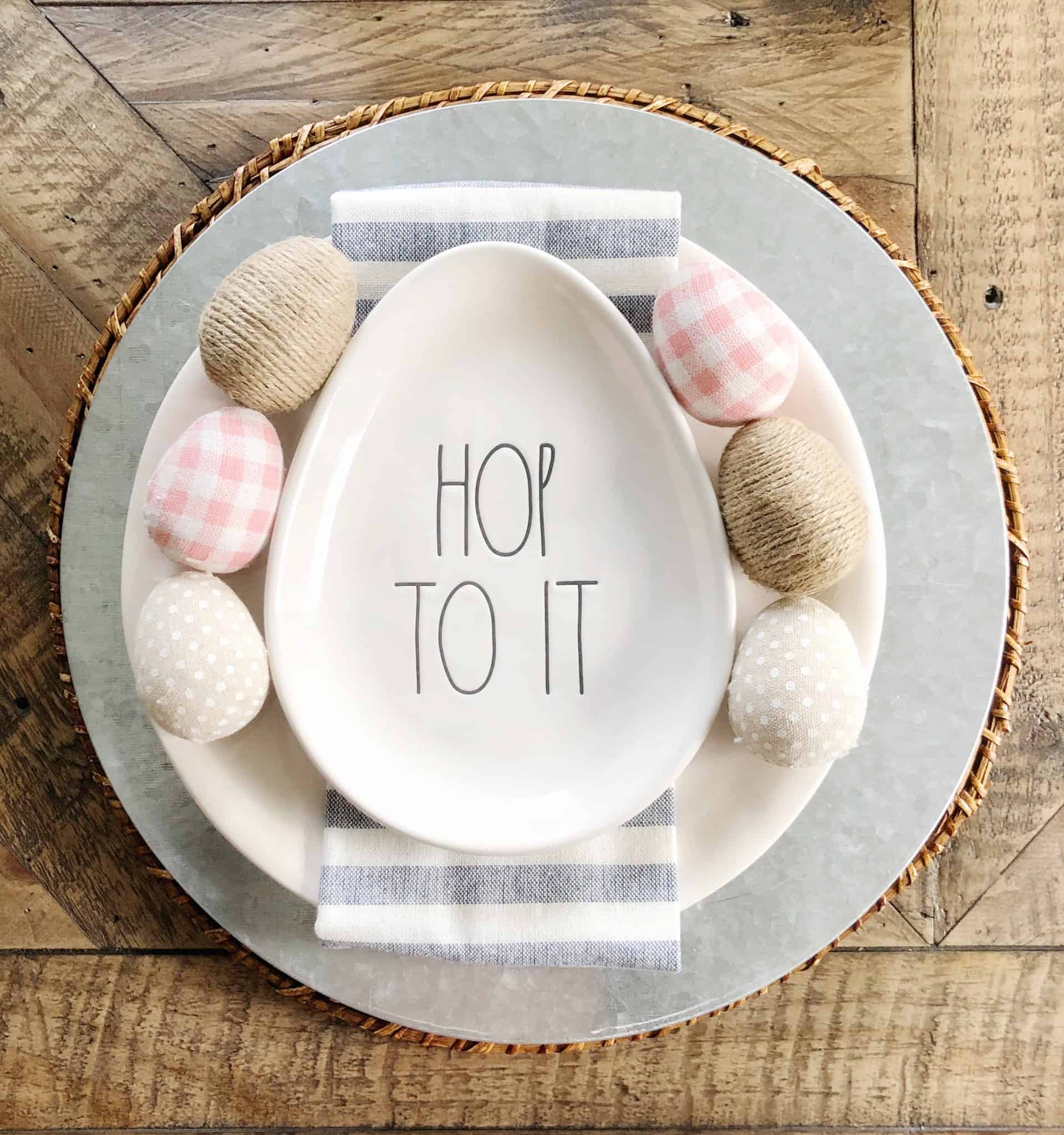 Easter Place Setting Ideas - A Crazy Family