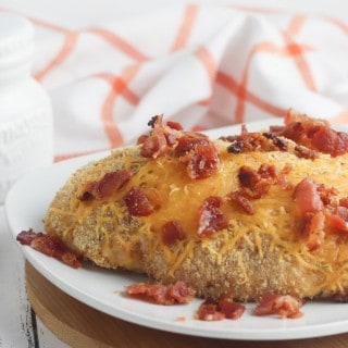 Baked Cheddar Ranch Chicken - A Crazy Family