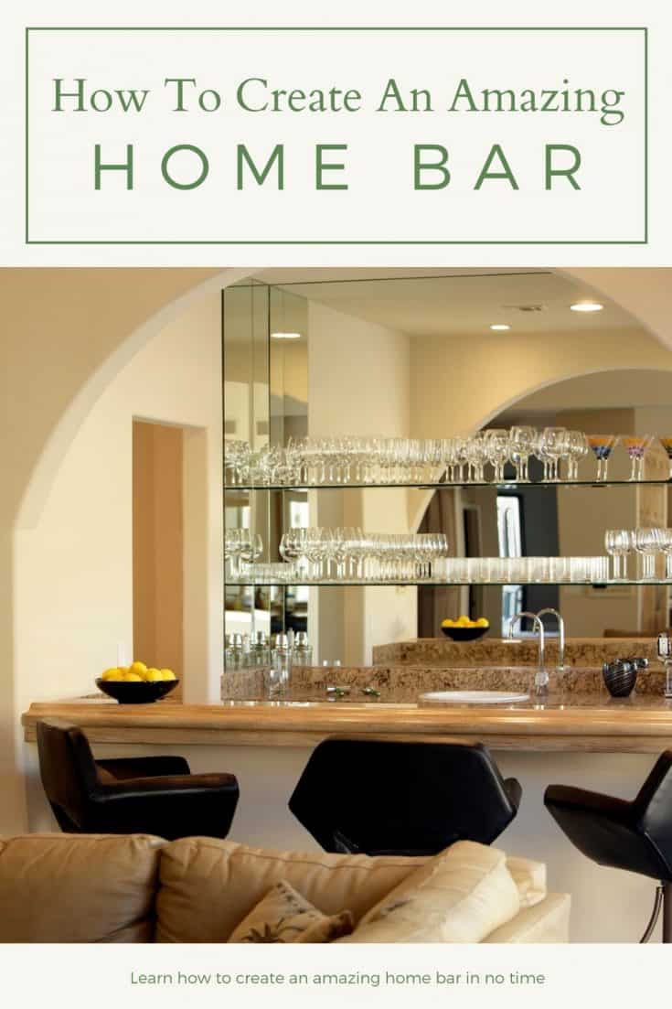 How to Create an Amazing Home Bar - A Crazy Family