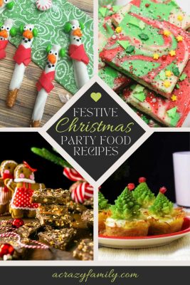 20+ Festive and Delicious Christmas Party Foods - A Crazy Family
