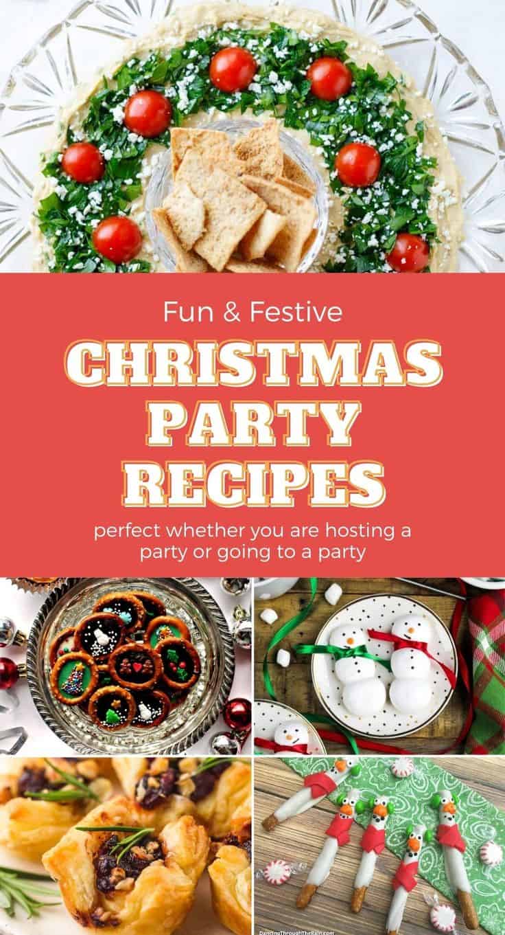 20+ Festive and Delicious Christmas Party Foods - A Crazy Family