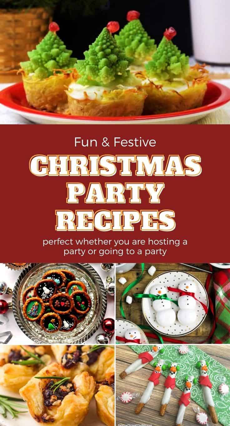 20+ Festive and Delicious Christmas Party Foods - A Crazy Family