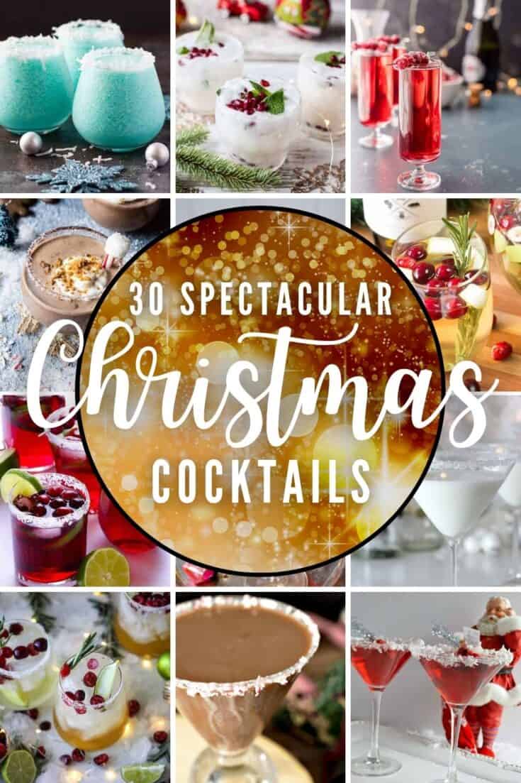 30 Easy Christmas Cocktails To Get You In The Holiday Spirit - A Crazy ...