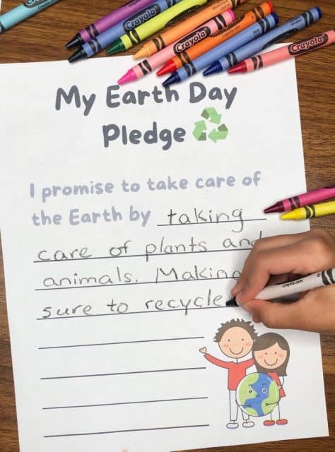 Free Earth Day Printables For Kids - A Crazy Family