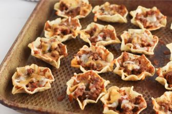 Nacho Cups: Easy Appetizer Idea for a Party - A Crazy Family