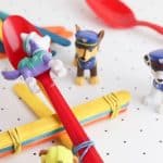 DIY Toy Catapult STEM Activity - A Crazy Family