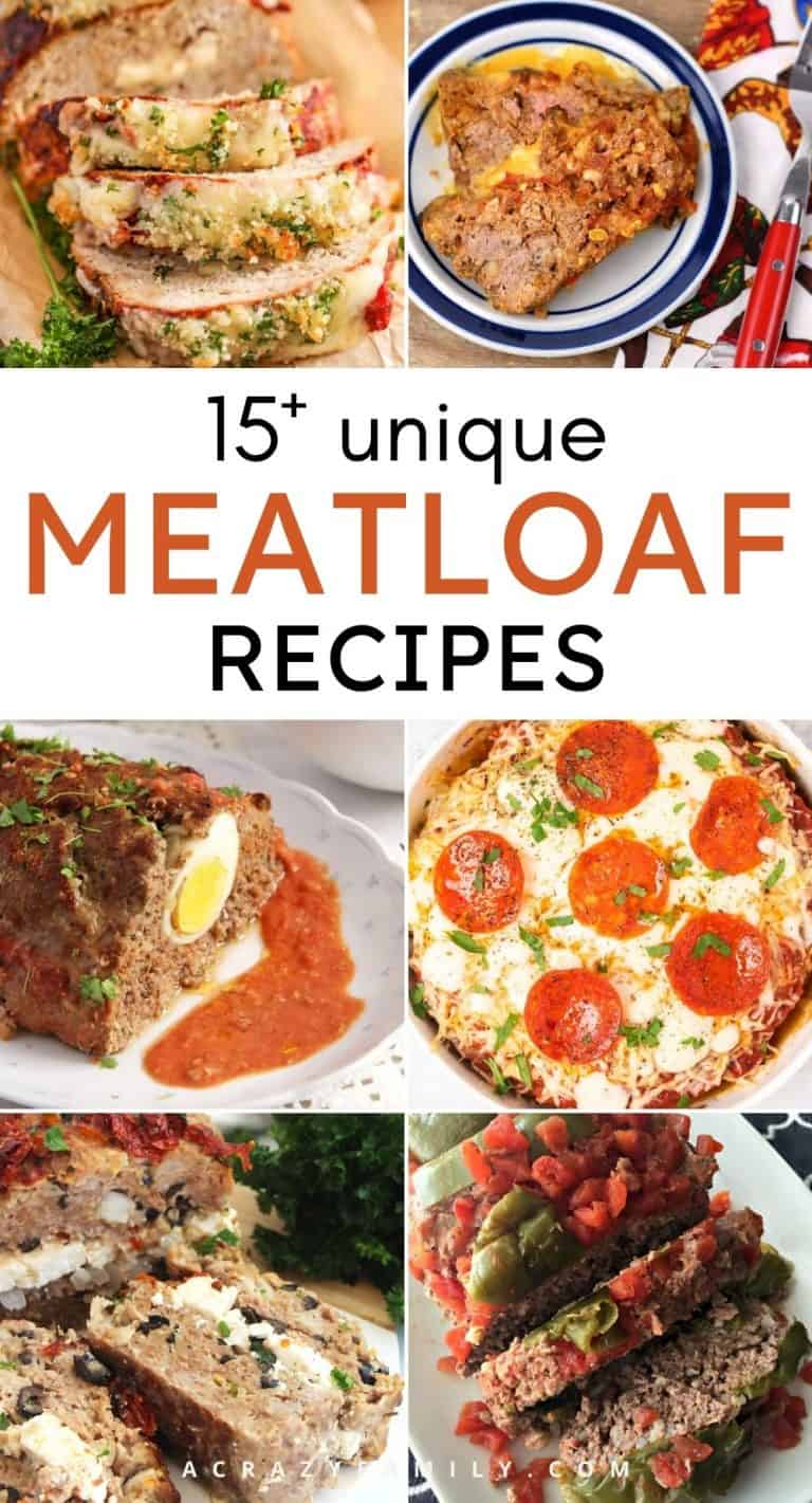 15+ Unique Meatloaf Recipes - A Crazy Family