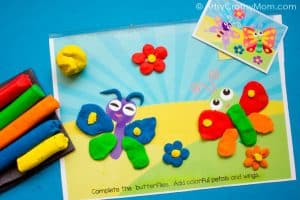 Free Printable Playdough Mats for Kids - A Crazy Family