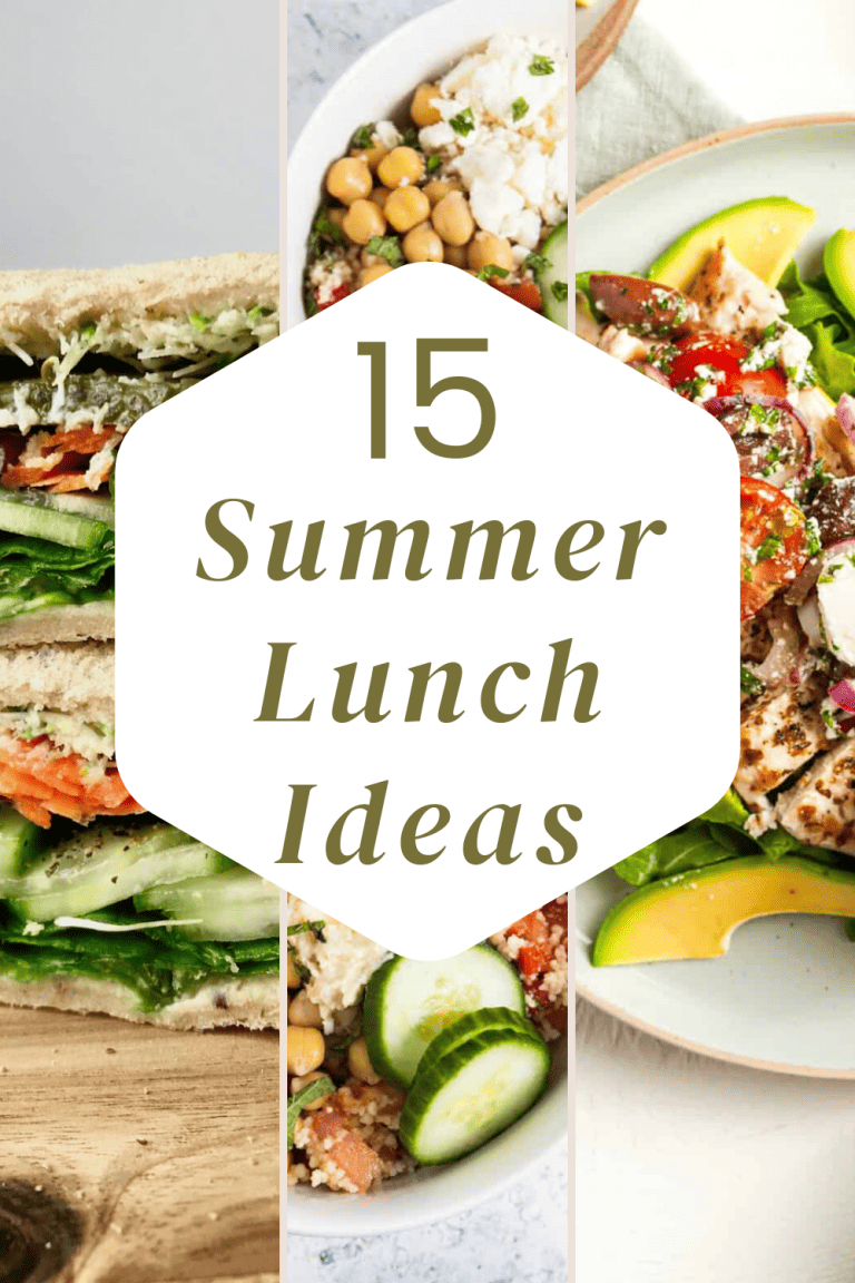 15 Fresh, Healthy, and Delicious Summer Lunch Ideas - A Crazy Family