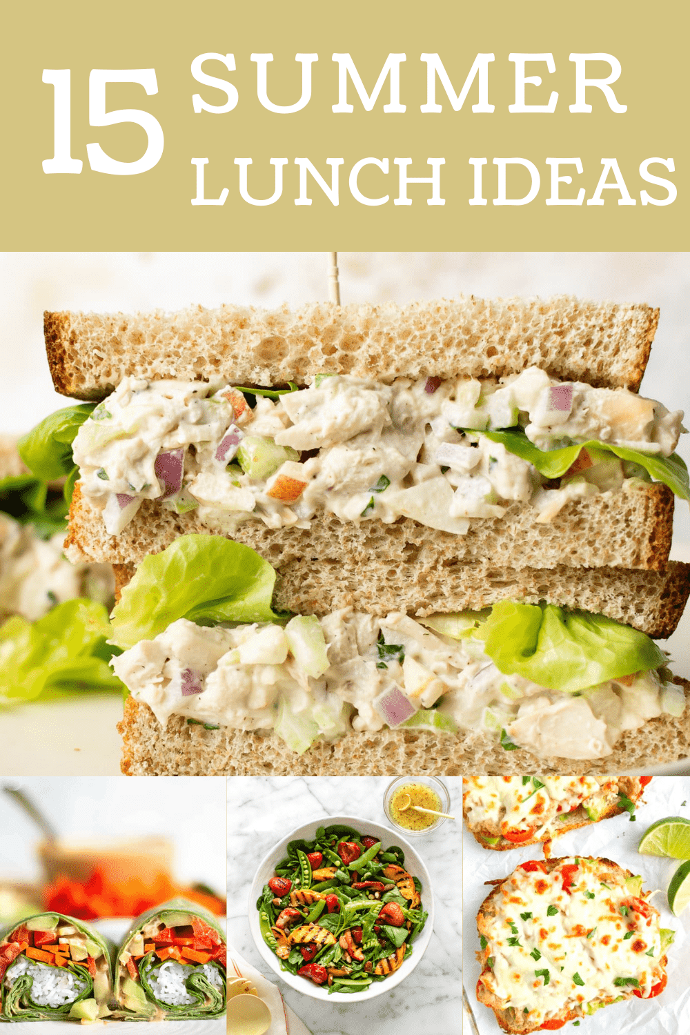 15 Fresh, Healthy, and Delicious Summer Lunch Ideas - A Crazy Family