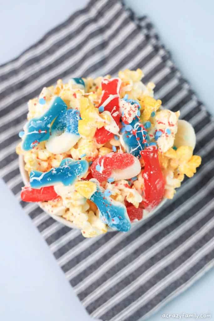 Shark Attack Popcorn: Perfect Movie Night Snack - A Crazy Family