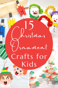 17 Easy Christmas Ornament Crafts Kids Will Love Making - A Crazy Family