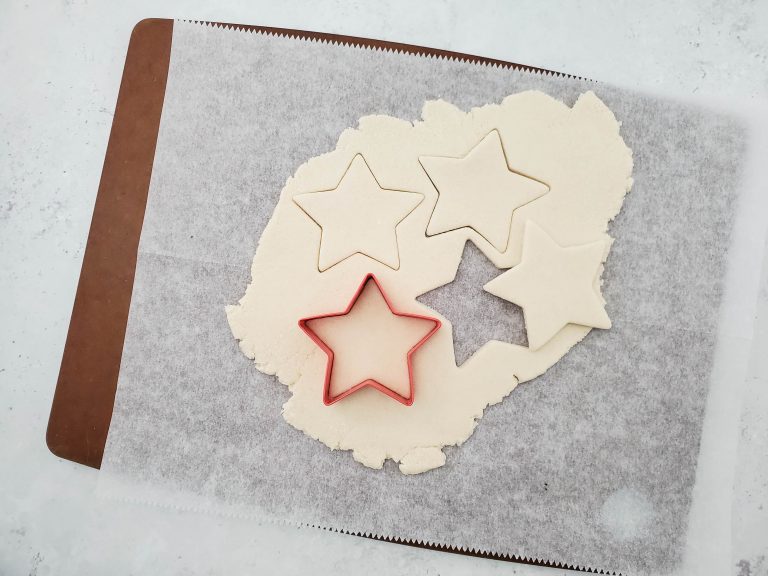 Salt Dough Star Ornaments - A Crazy Family