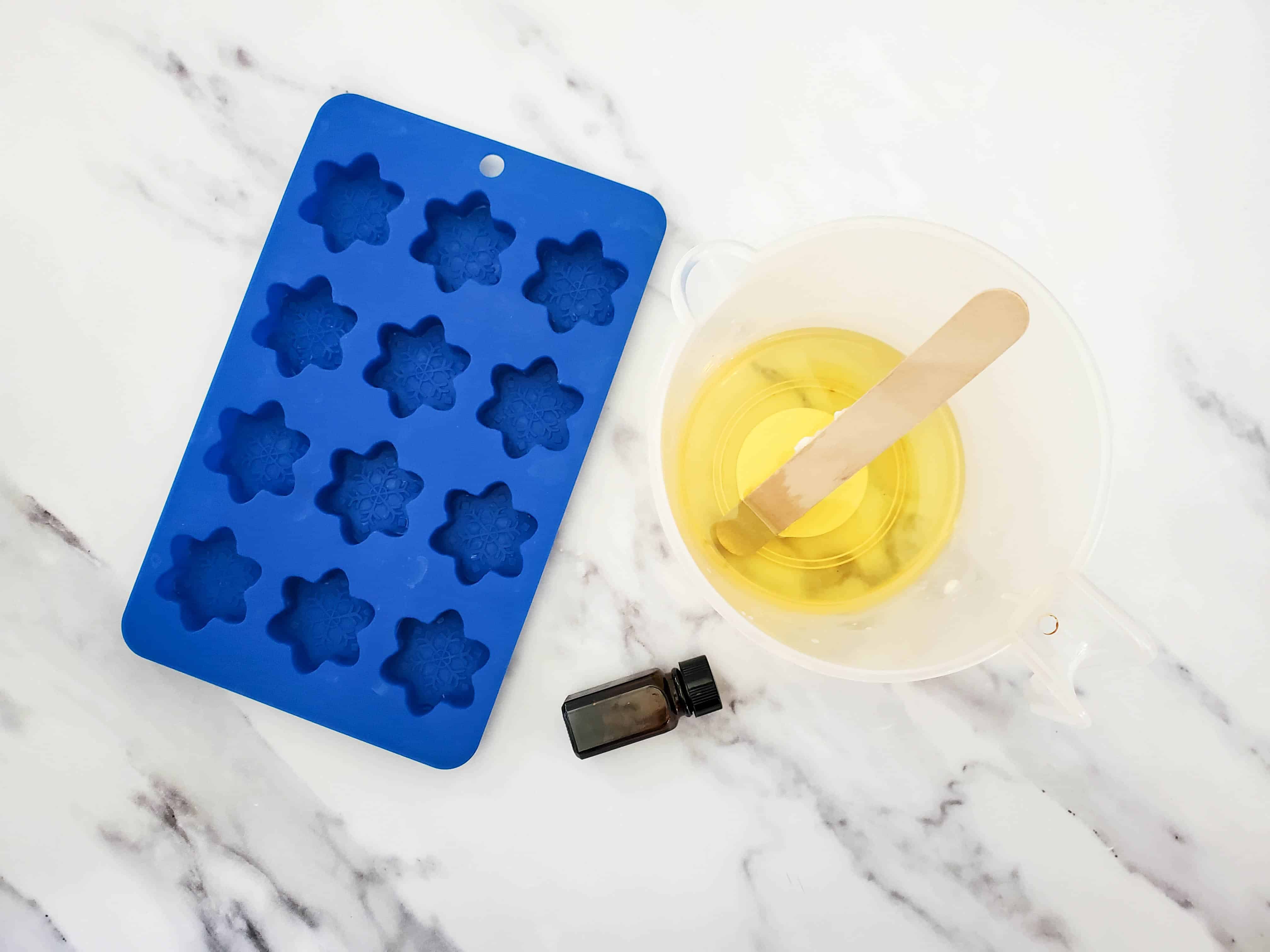 Easy DIY Snowflake Lotion Bars - A Crazy Family