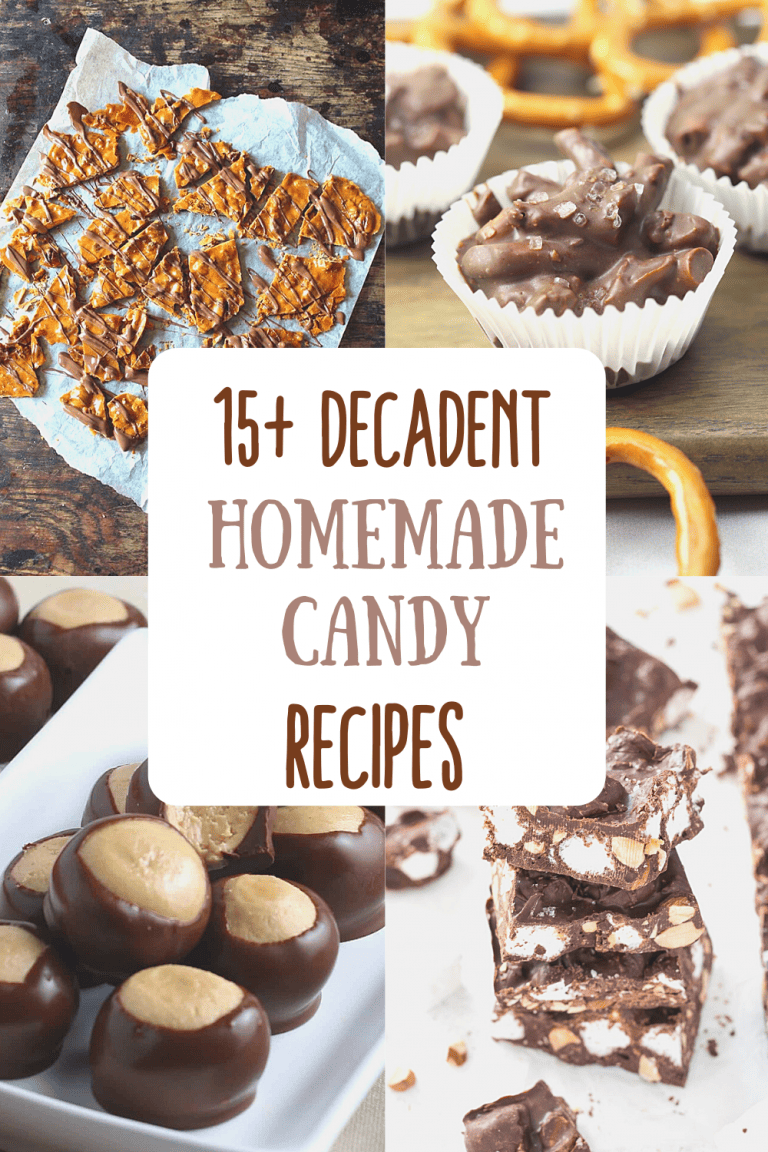 15+ Decadent Homemade Candy Recipes - A Crazy Family
