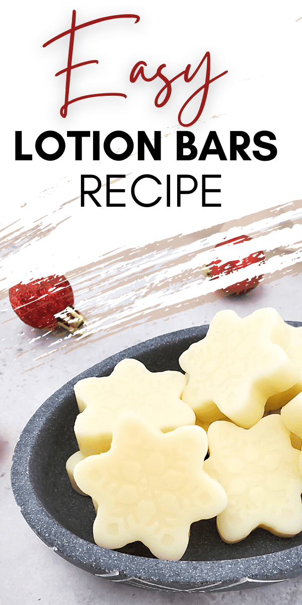 Easy DIY Snowflake Lotion Bars - A Crazy Family