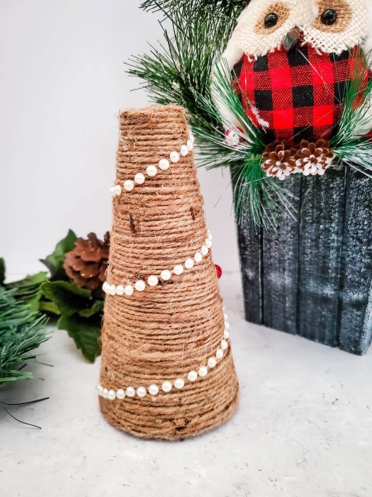 Simple Twine Tree Craft - A Crazy Family