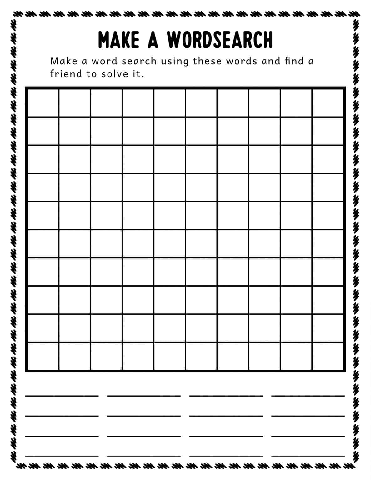 Free Printable Puzzle Pack for National Puzzle Day - A Crazy Family
