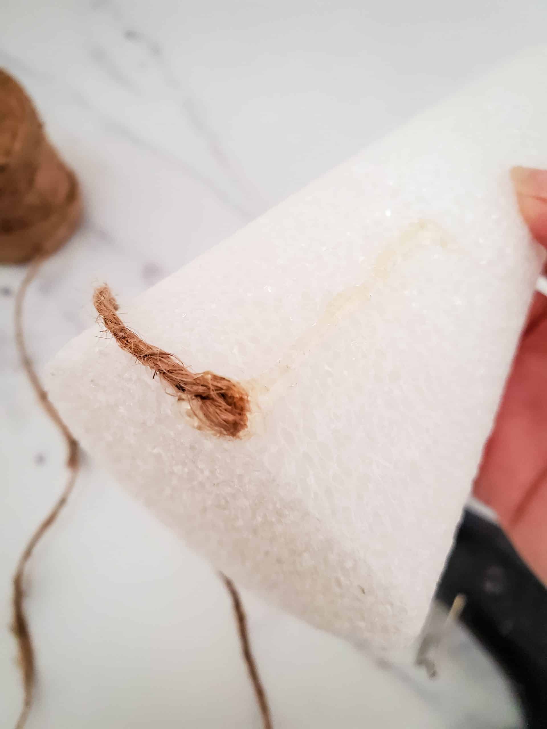 Simple Twine Tree Craft - A Crazy Family