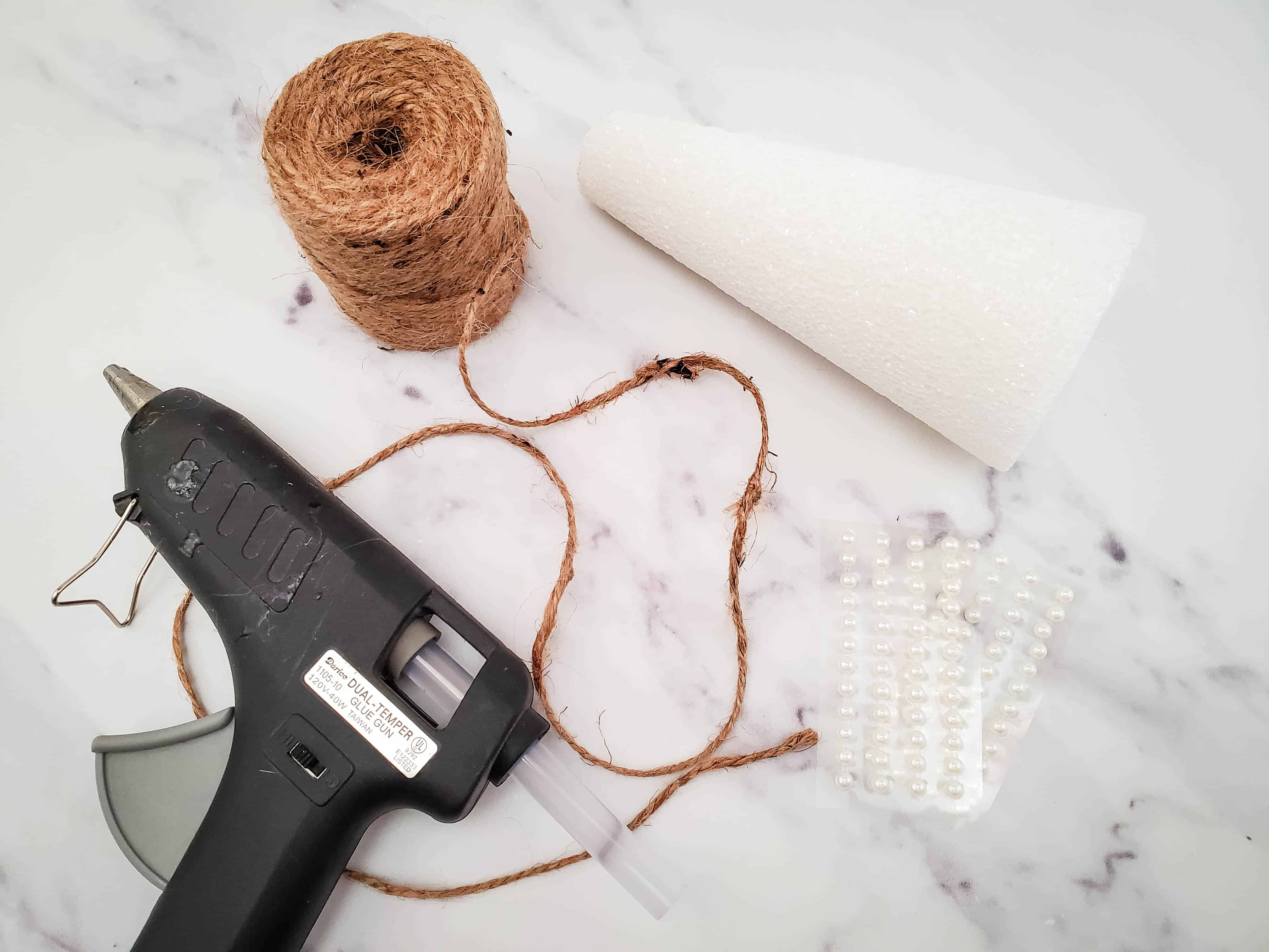 Simple Twine Tree Craft - A Crazy Family