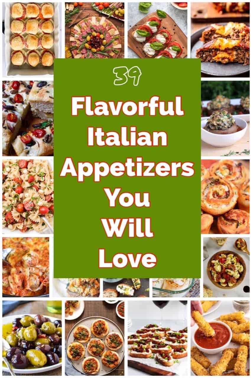 39 Flavorful Italian Appetizers You Will Love - A Crazy Family