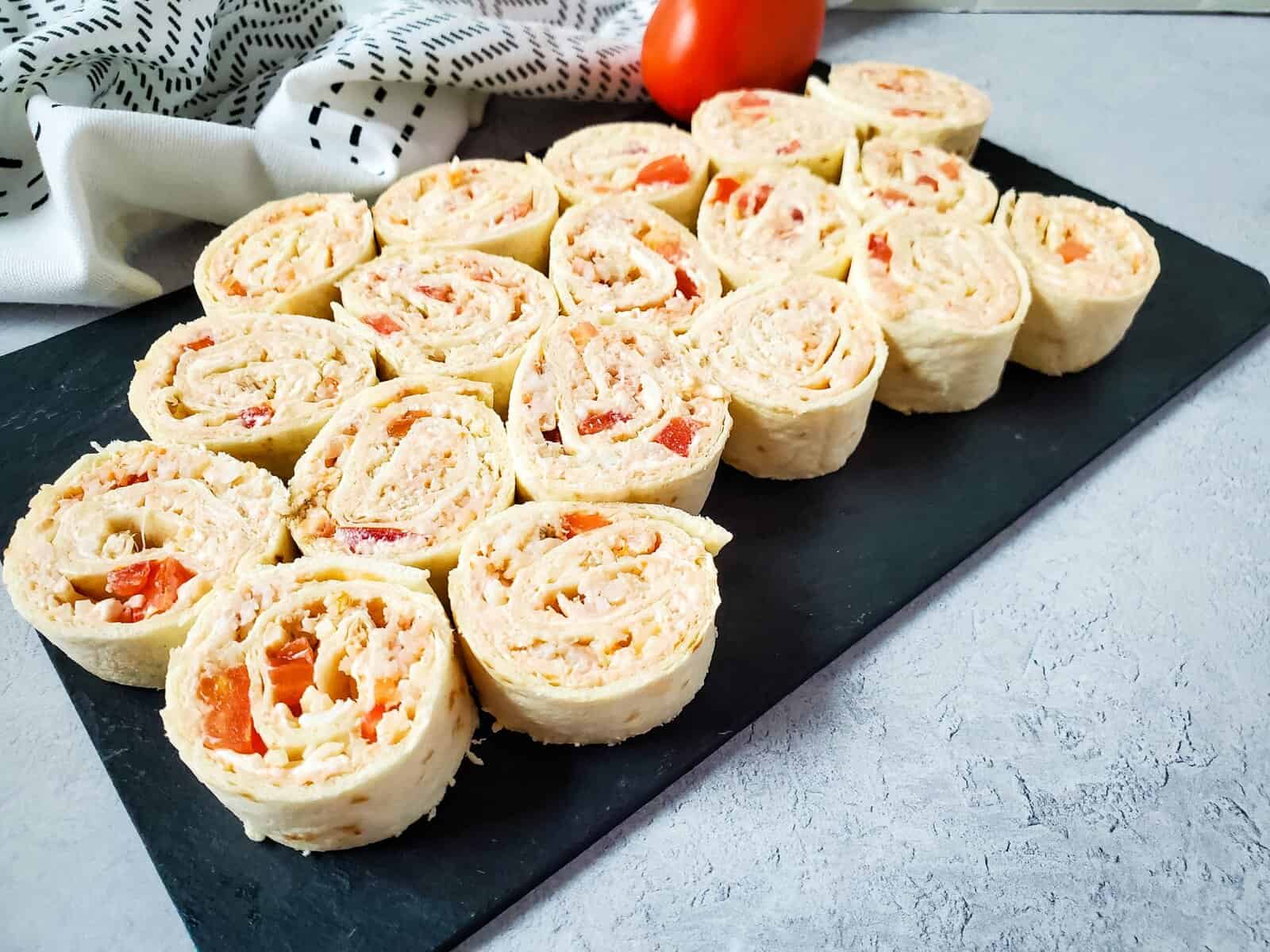 Easy Seafood Pinwheels - A Crazy Family