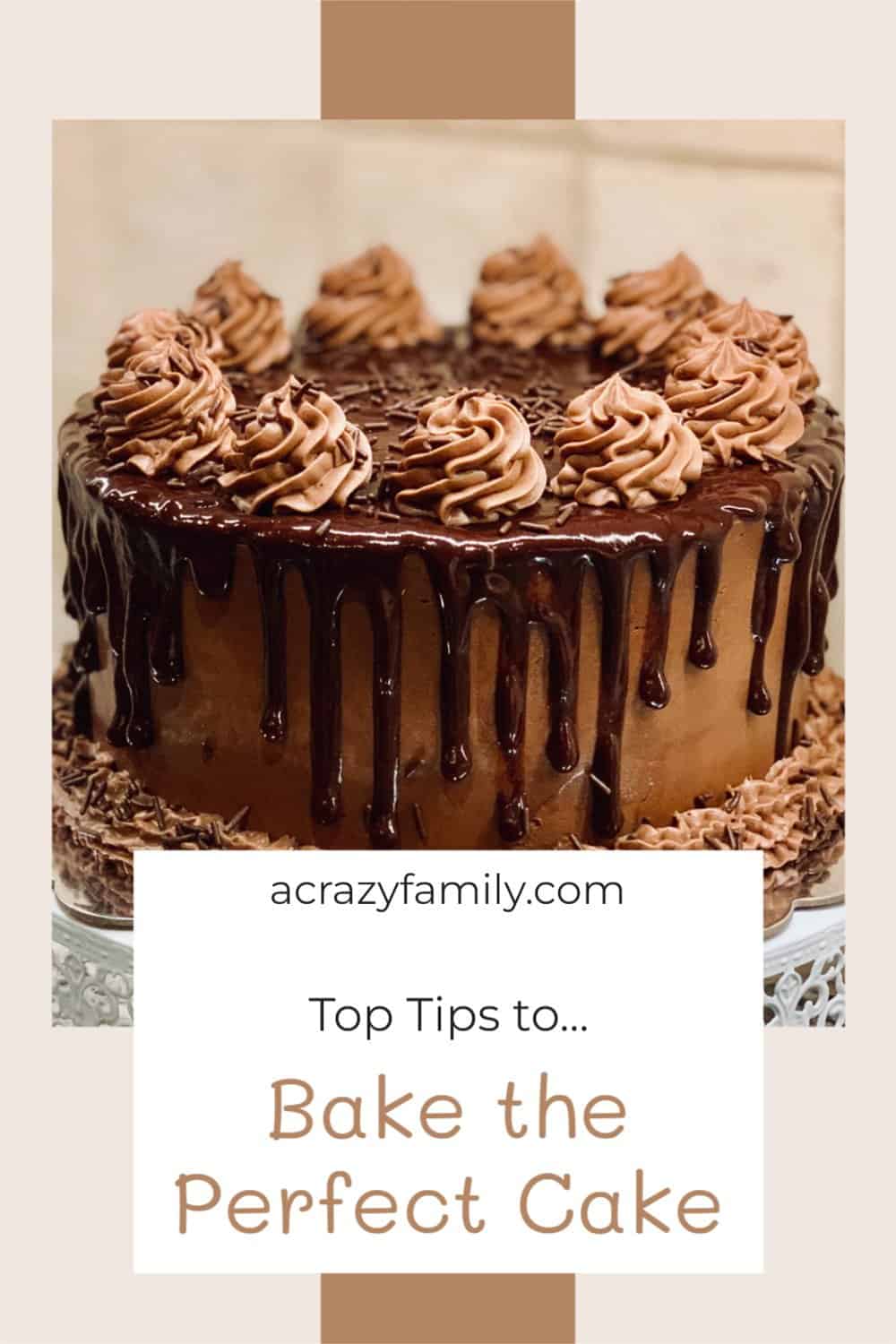 Tips for Baking the Perfect Cake - A Crazy Family