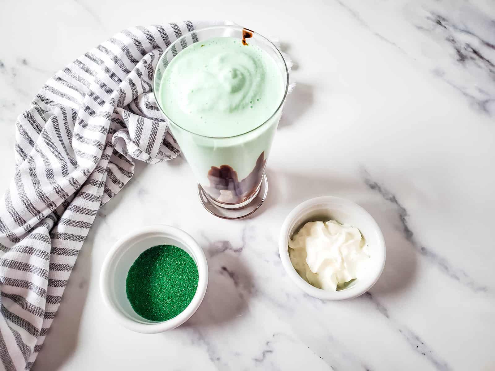 Homemade Shamrock Shake Copycat - A Crazy Family