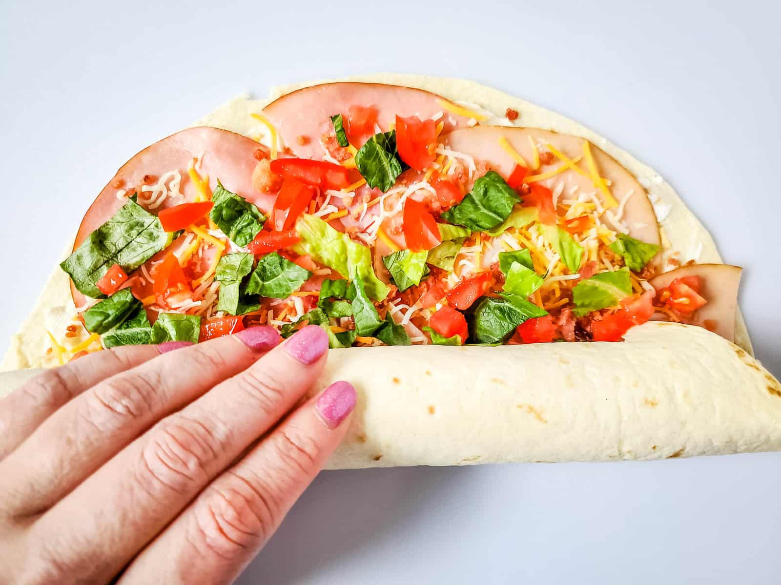 Club Sandwich Pinwheels - A Crazy Family