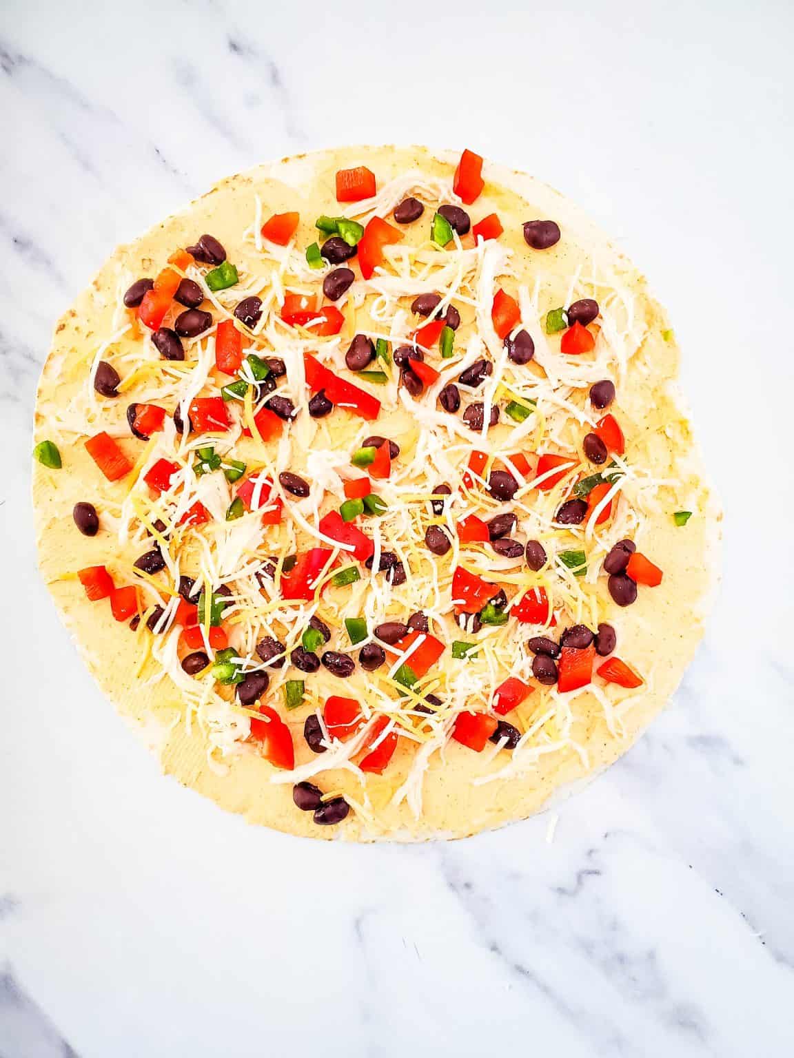 Mexican Fiesta Pinwheels - A Crazy Family