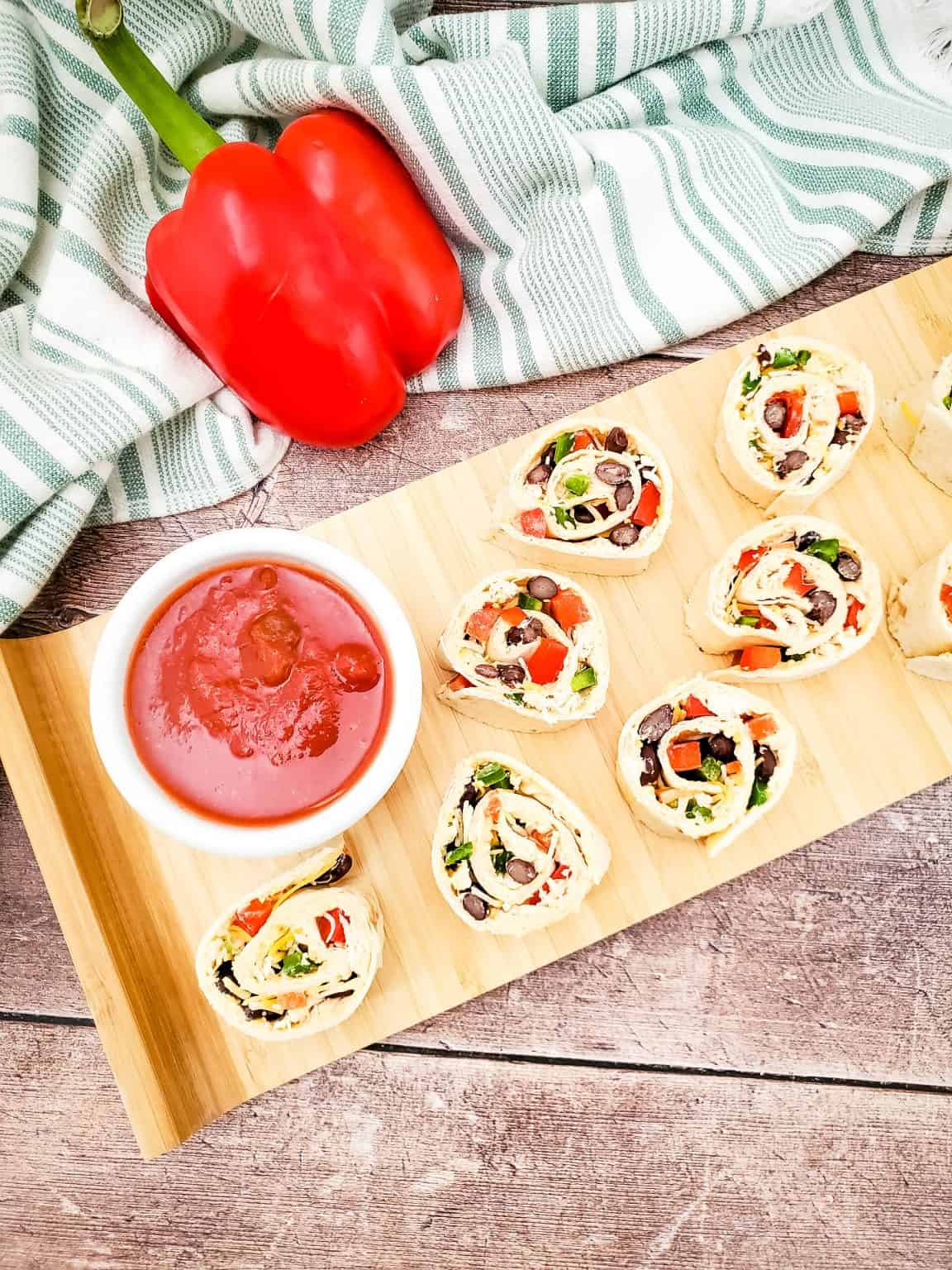 Mexican Fiesta Pinwheels - A Crazy Family