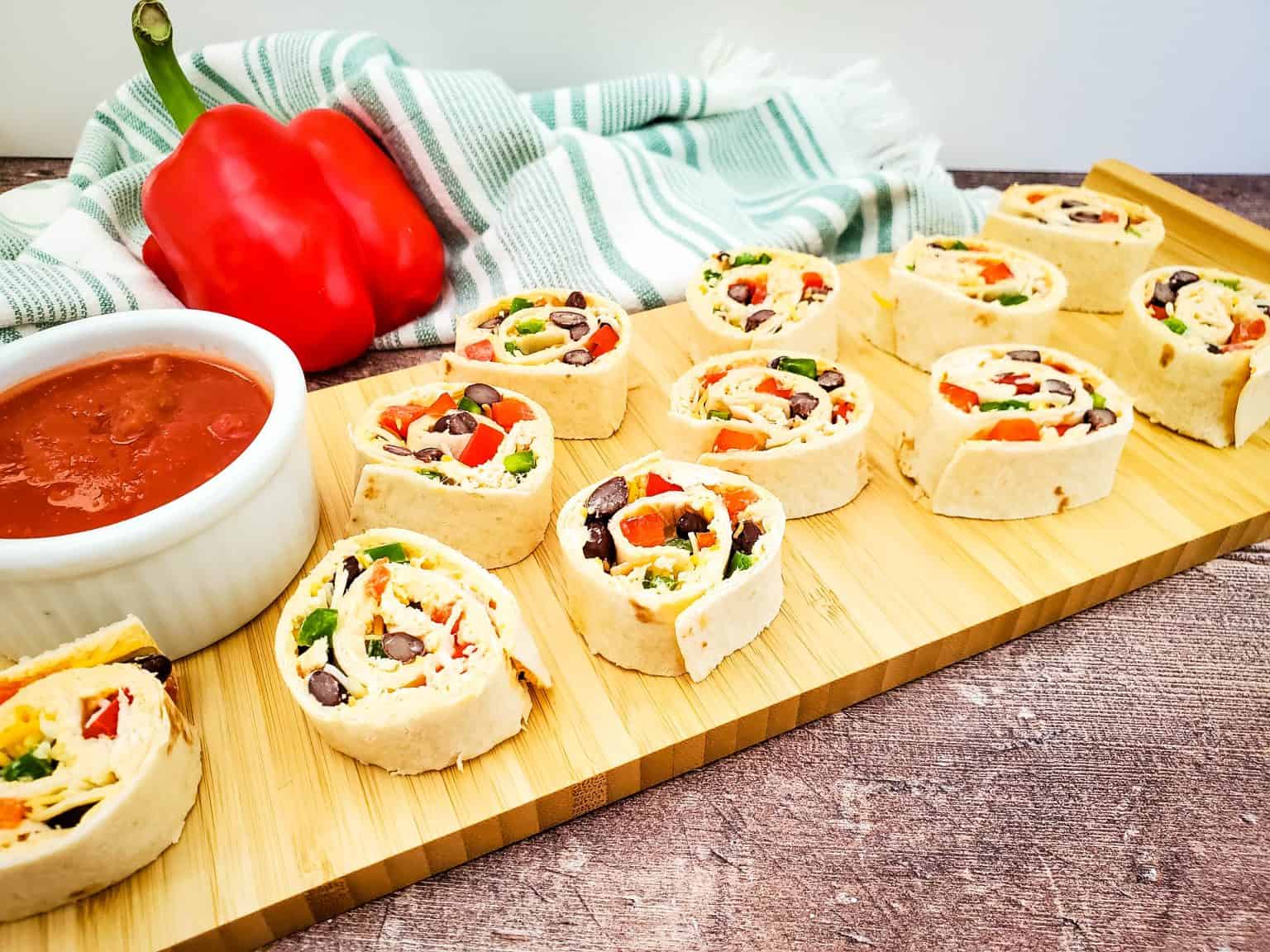 Mexican Fiesta Pinwheels - A Crazy Family