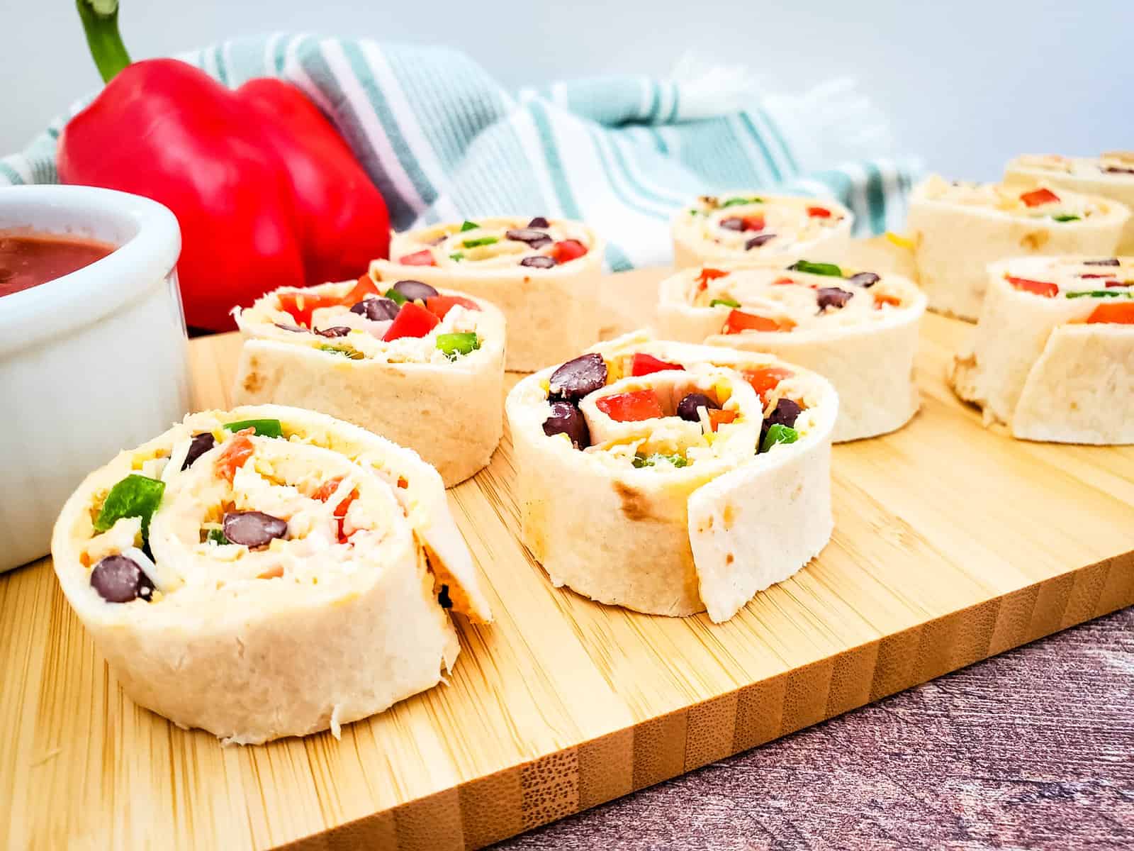 Mexican Fiesta Pinwheels - A Crazy Family