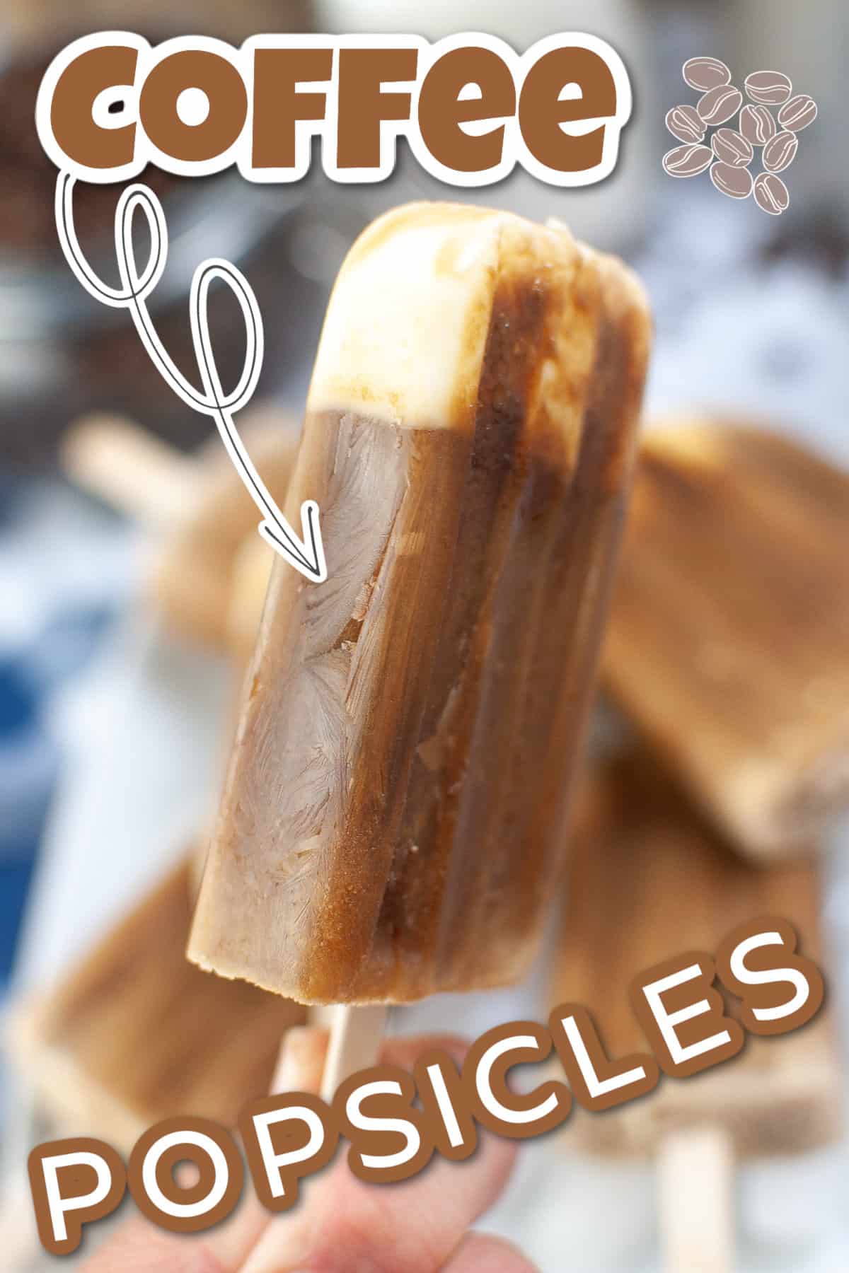 Easy Coffee Popsicles for Hot Summer Days - A Crazy Family