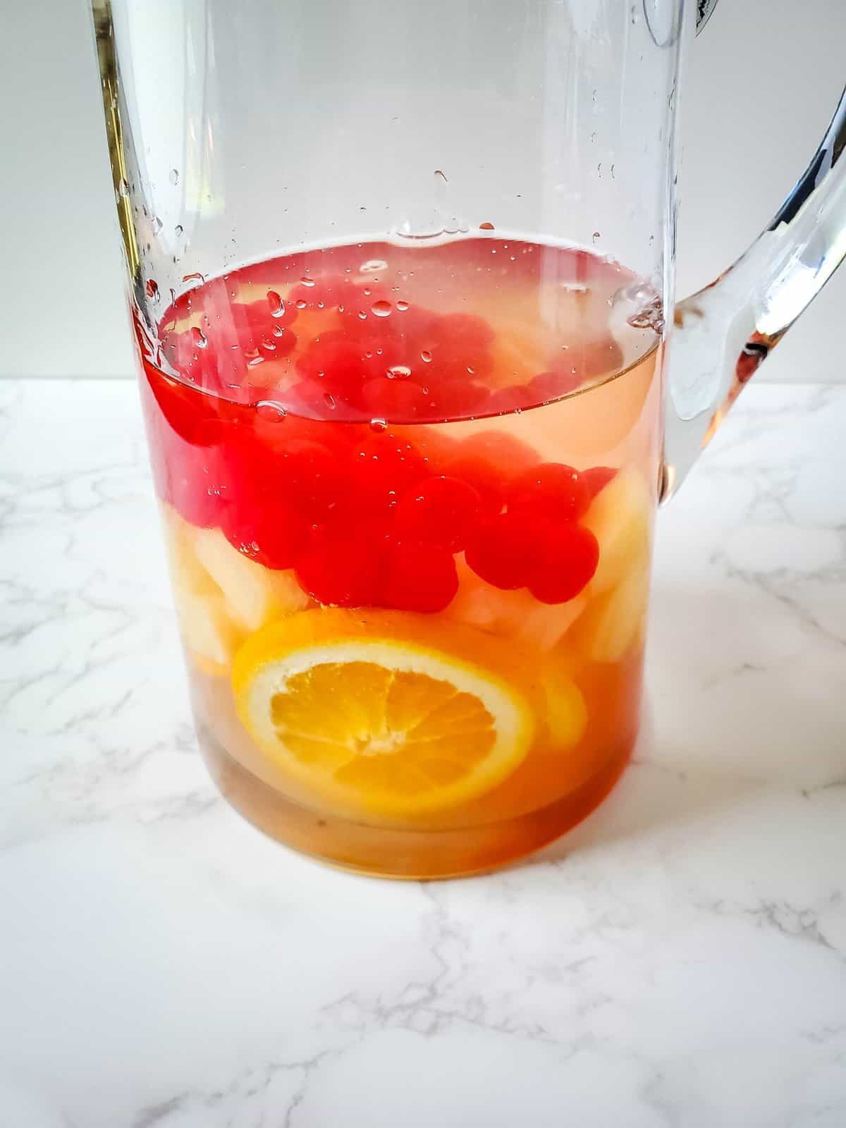 Spiced Rum Pineapple Sangria Recipe - A Crazy Family