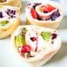 Easy Fresh Fruit Dessert Pinwheels - A Crazy Family