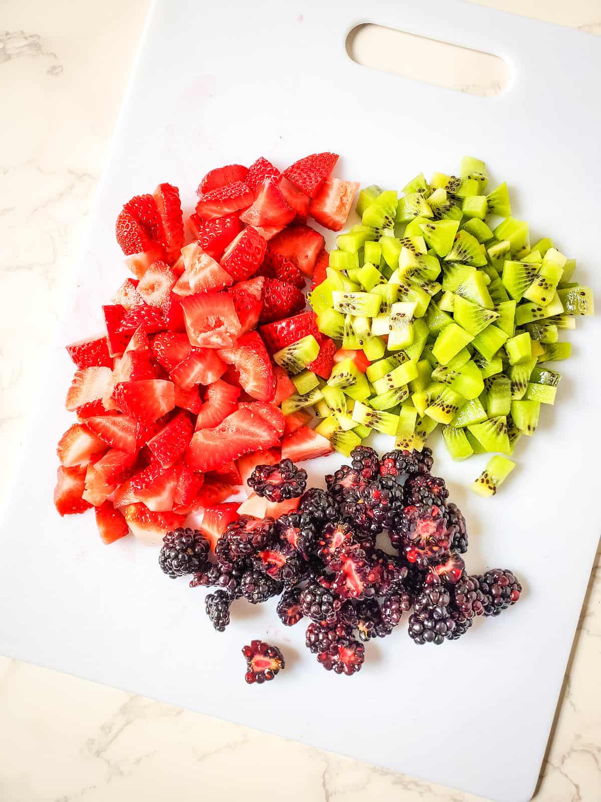 Easy Fresh Fruit Dessert Pinwheels - A Crazy Family