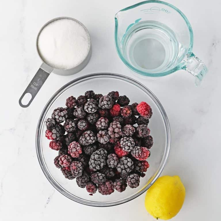 Easy Homemade Blackberry Lemonade - A Crazy Family