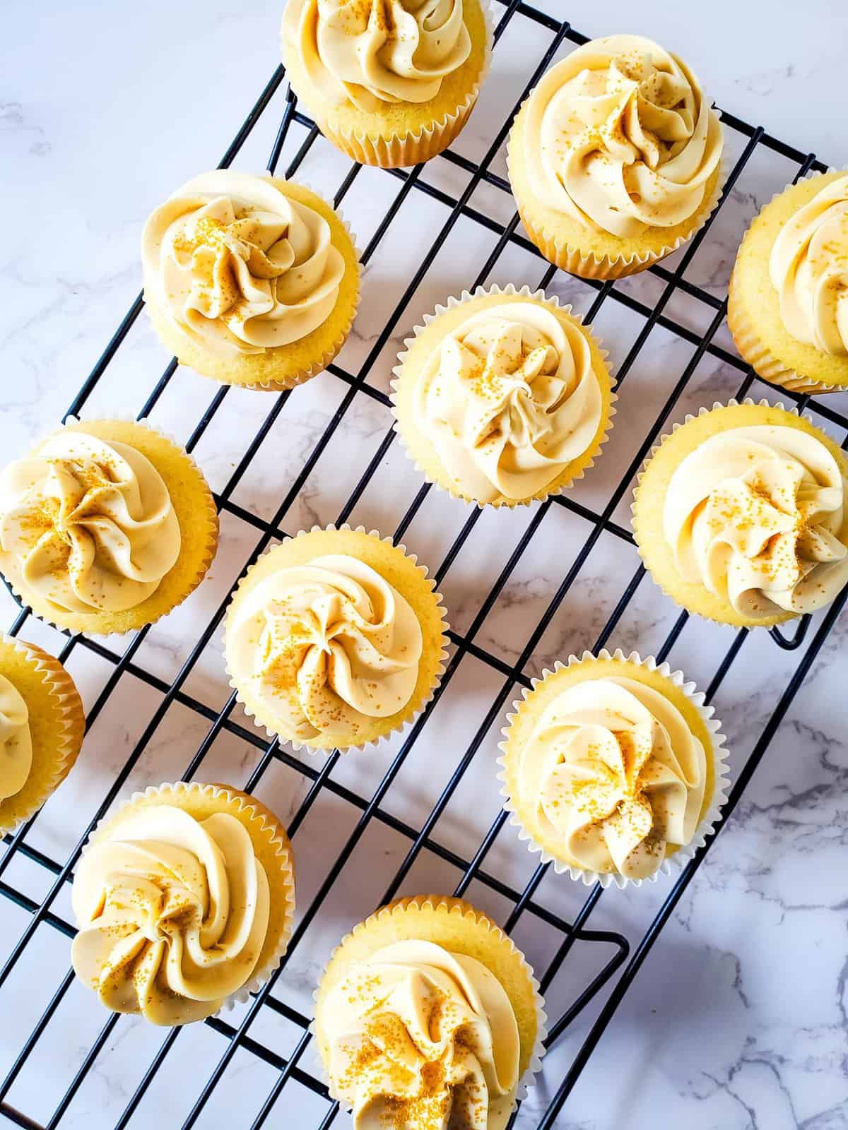 Boozy Cognac Infused Cupcakes - A Crazy Family