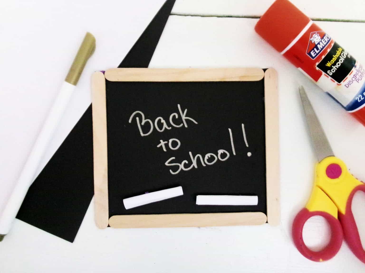 Chalkboard Craft - A Crazy Family