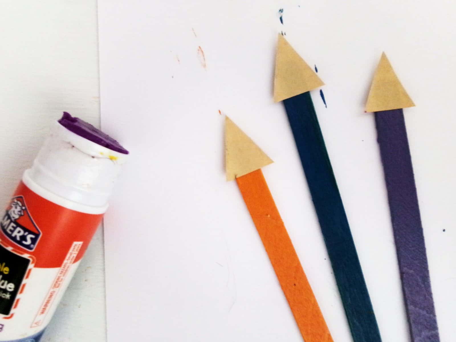 Colored Pencils Craft - A Crazy Family