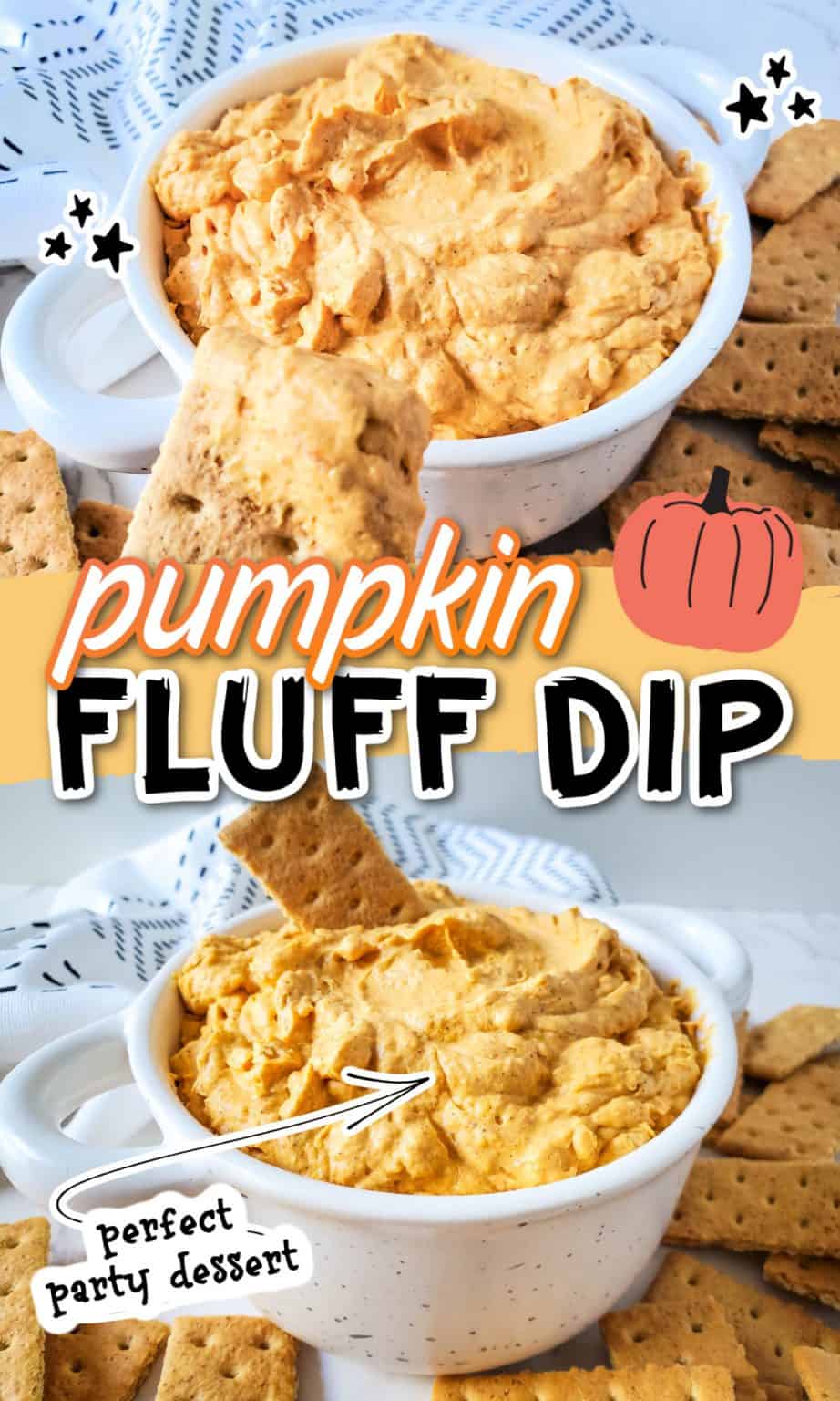 Pumpkin Fluff Dessert Dip - A Crazy Family