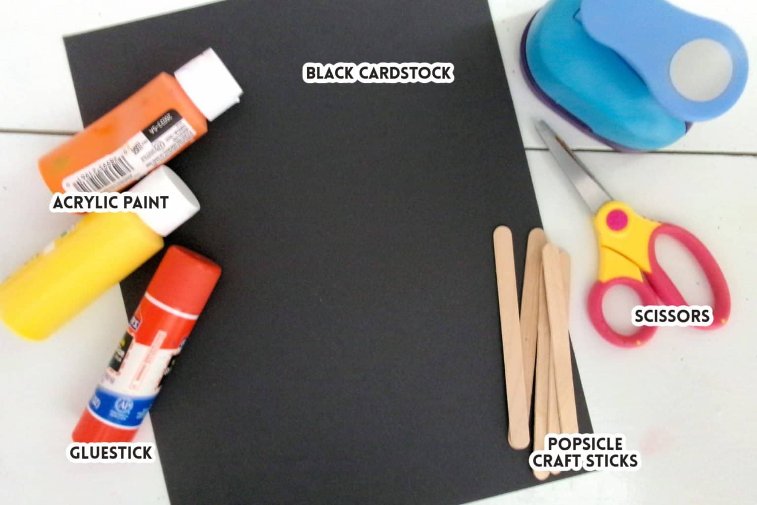 School Bus Craft - A Crazy Family