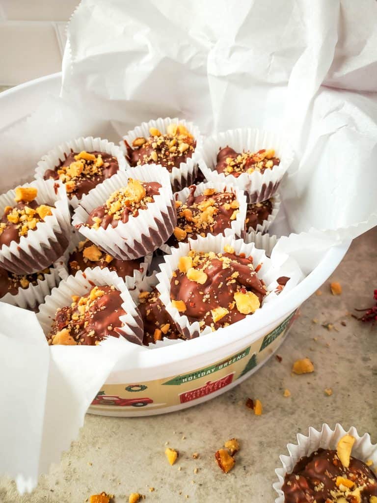Delicious Chocolate Nut Clusters - A Crazy Family